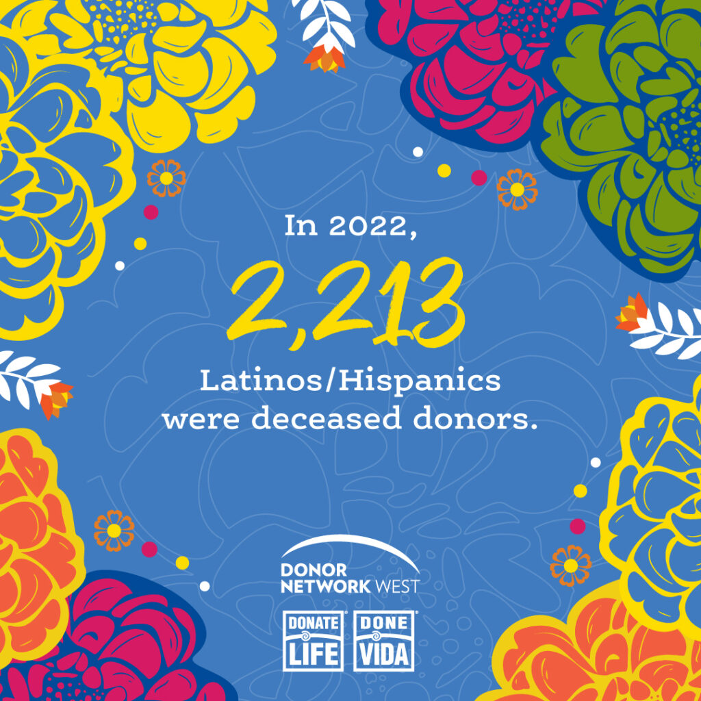 National Hispanic Heritage Month - Donor Network West