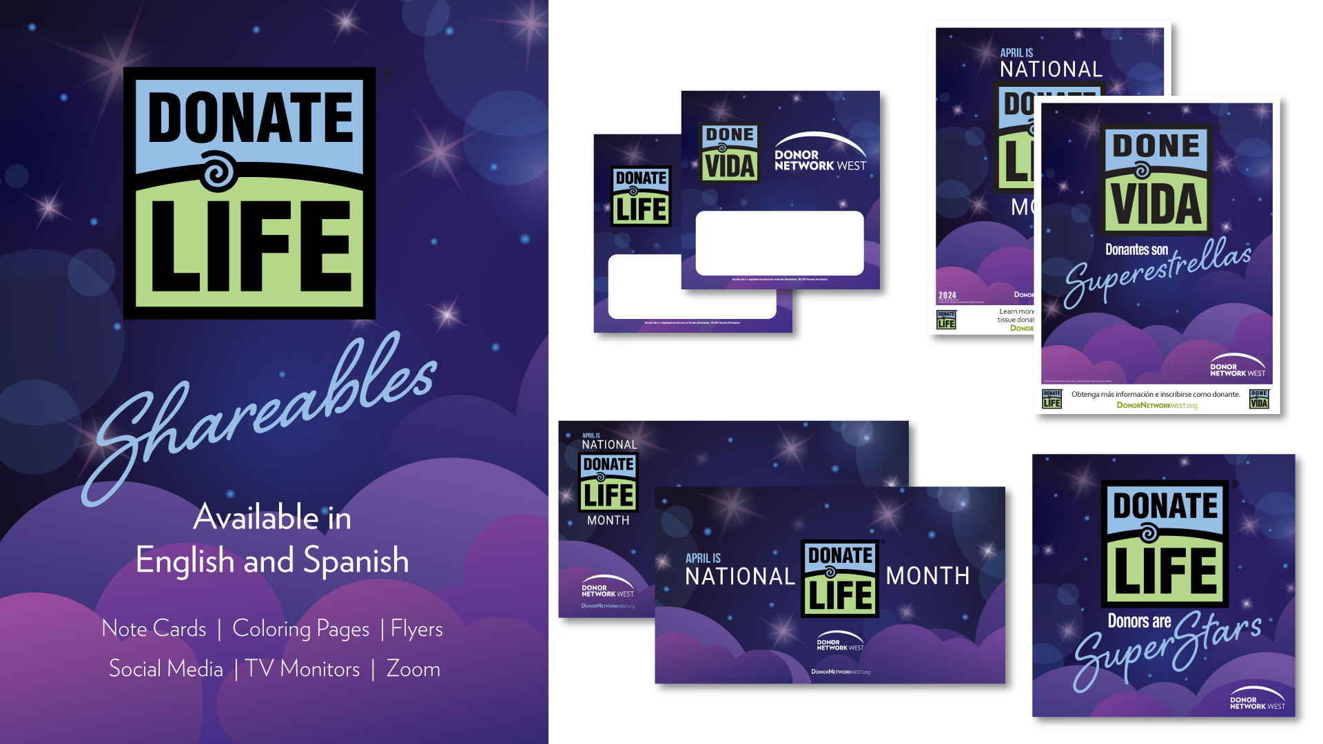 National Donate Life Month - Donor Network West