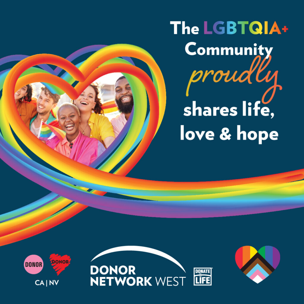 Pride Month - Donor Network West